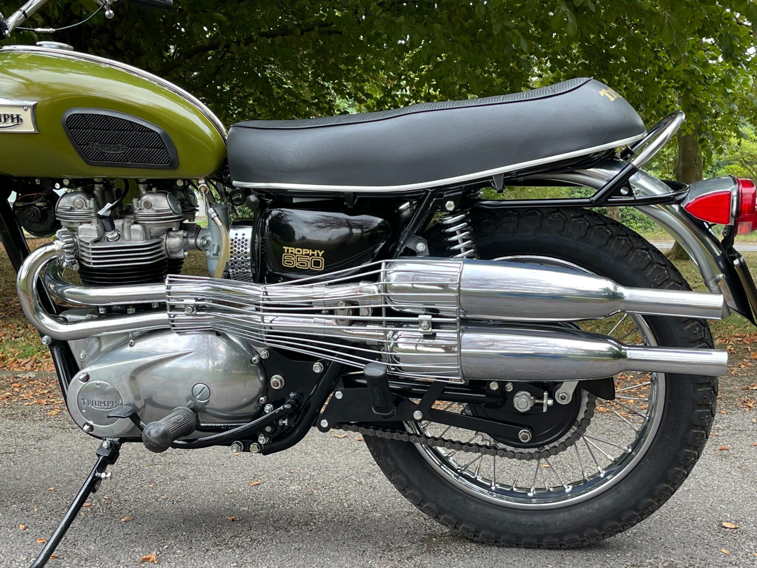 Triumph TR6c - Trophy Special - Desert Sled - 1970 - Harvest Gold ...