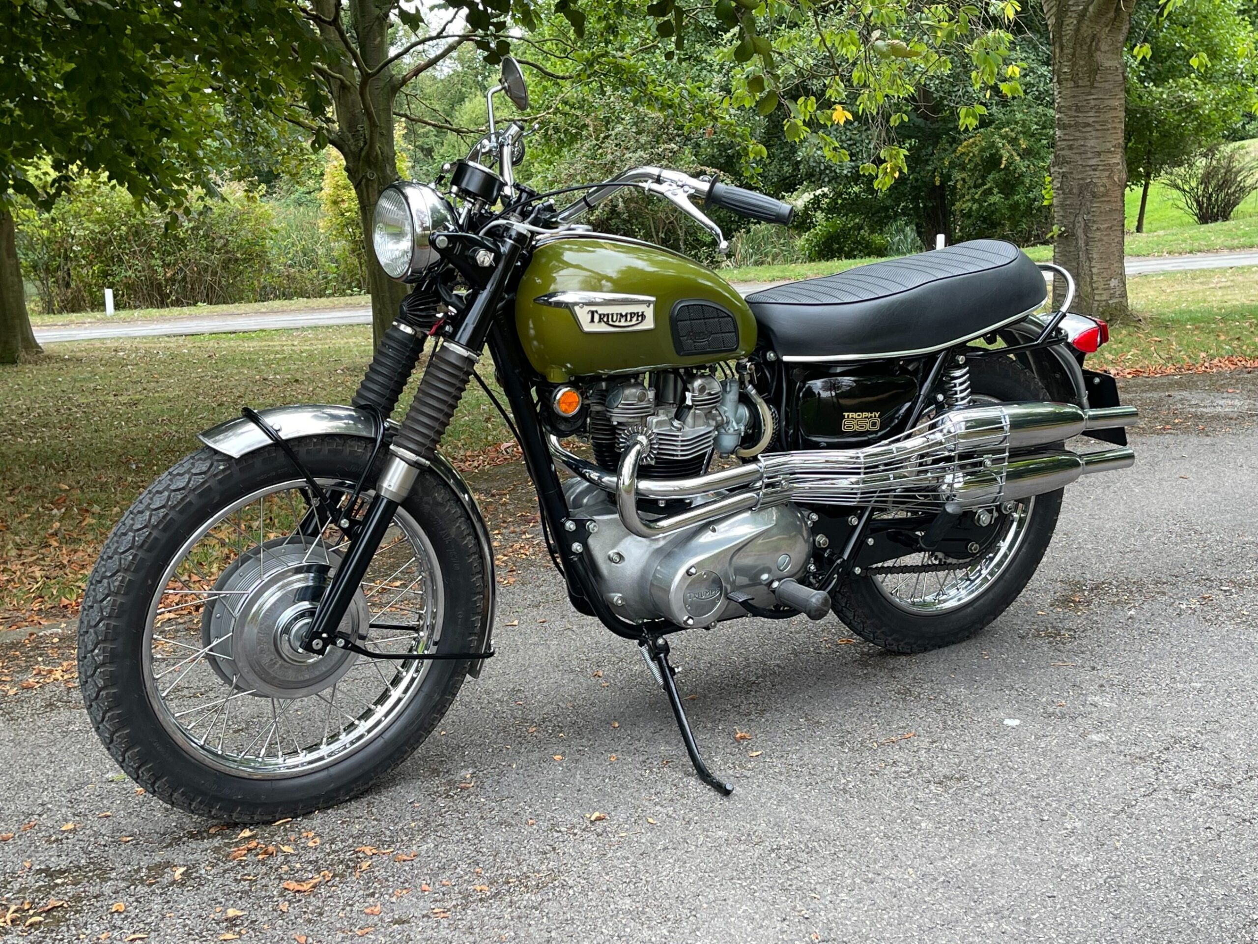 Triumph TR6c - Trophy Special - Desert Sled - 1970 - Harvest Gold ...