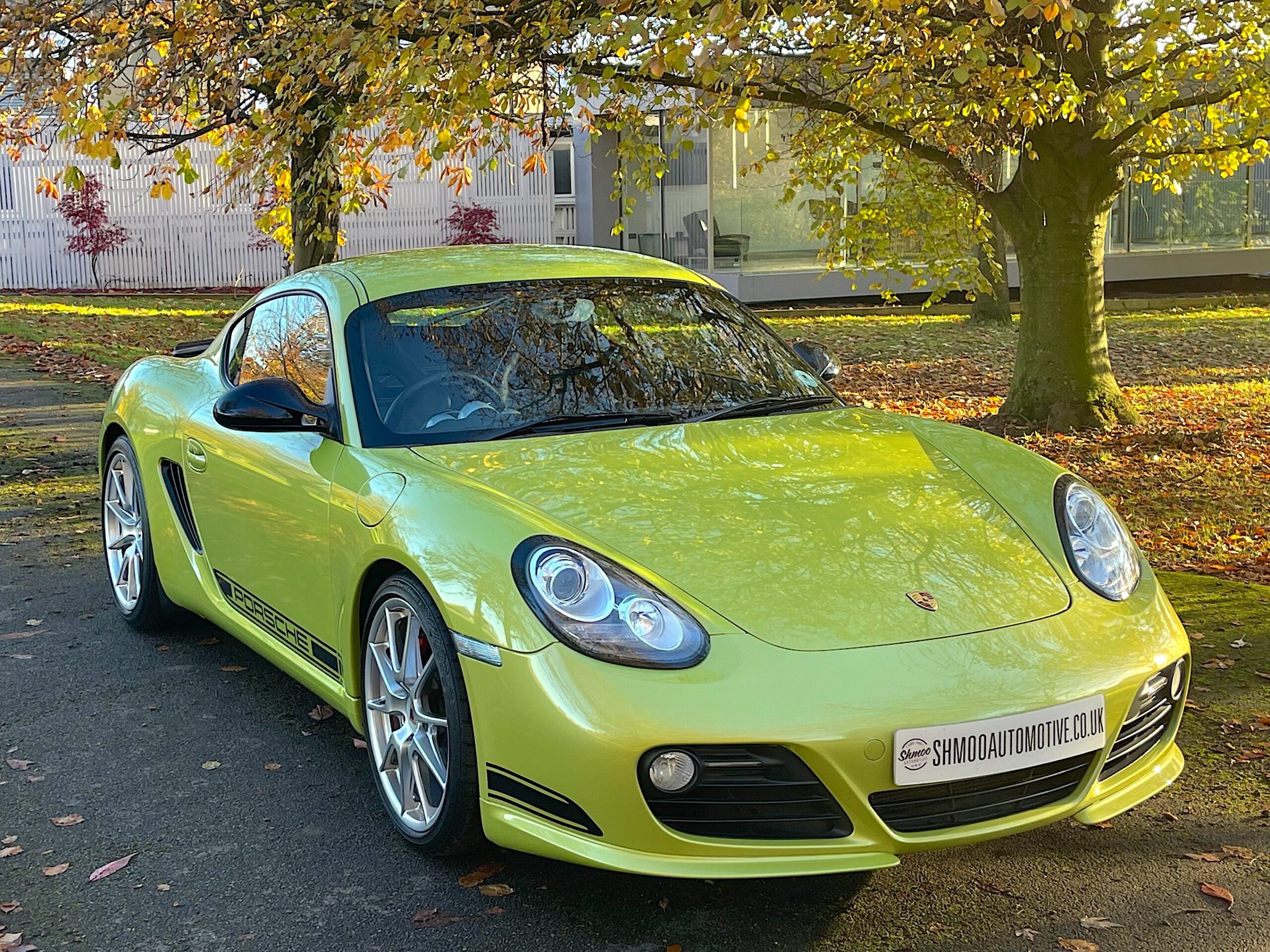 Porsche Cayman R - PDK - Peridot Green - Shmoo Automotive