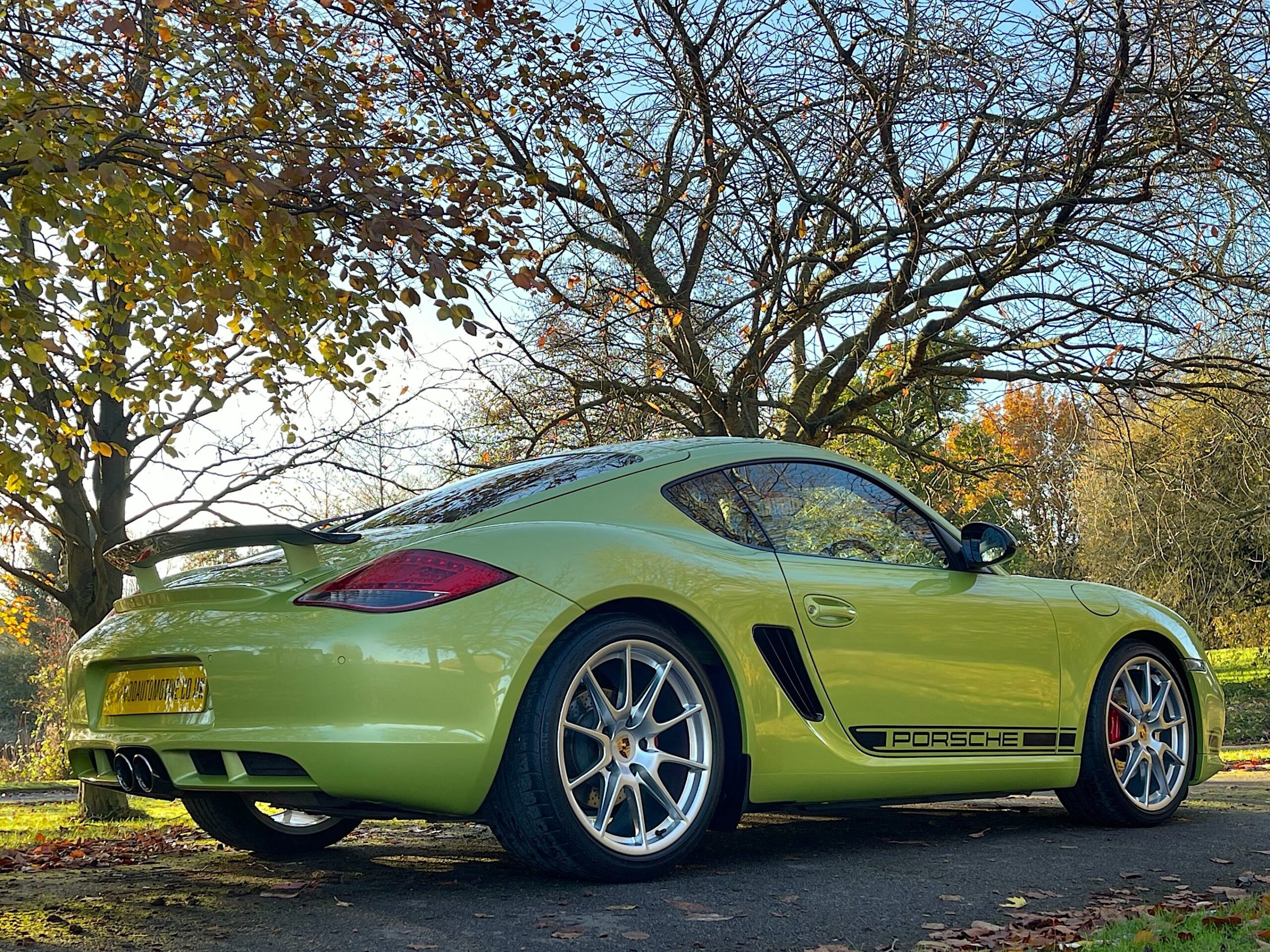 Porsche Cayman R - PDK - Peridot Green - Shmoo Automotive