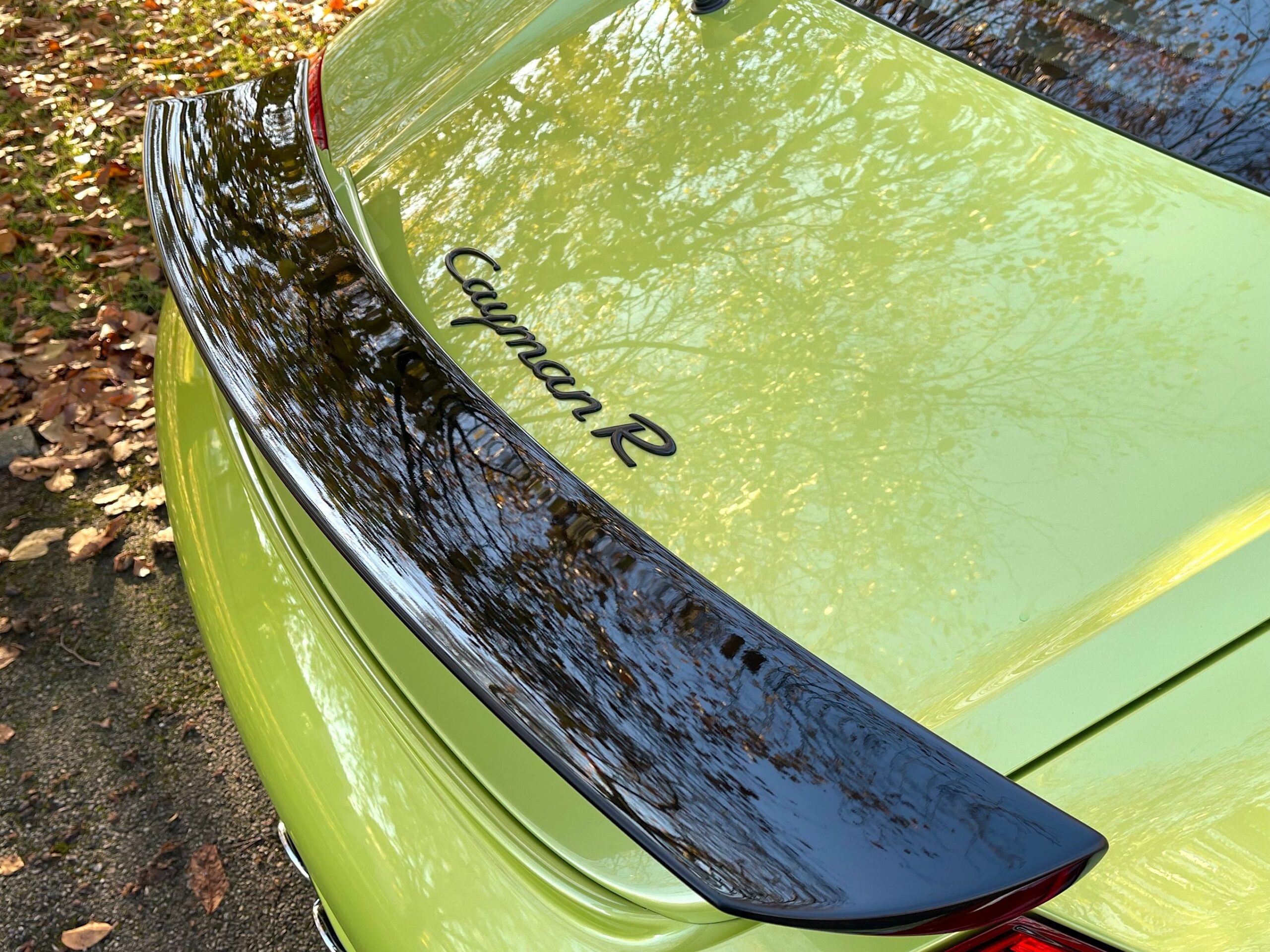 Porsche Cayman R - PDK - Peridot Green - Shmoo Automotive