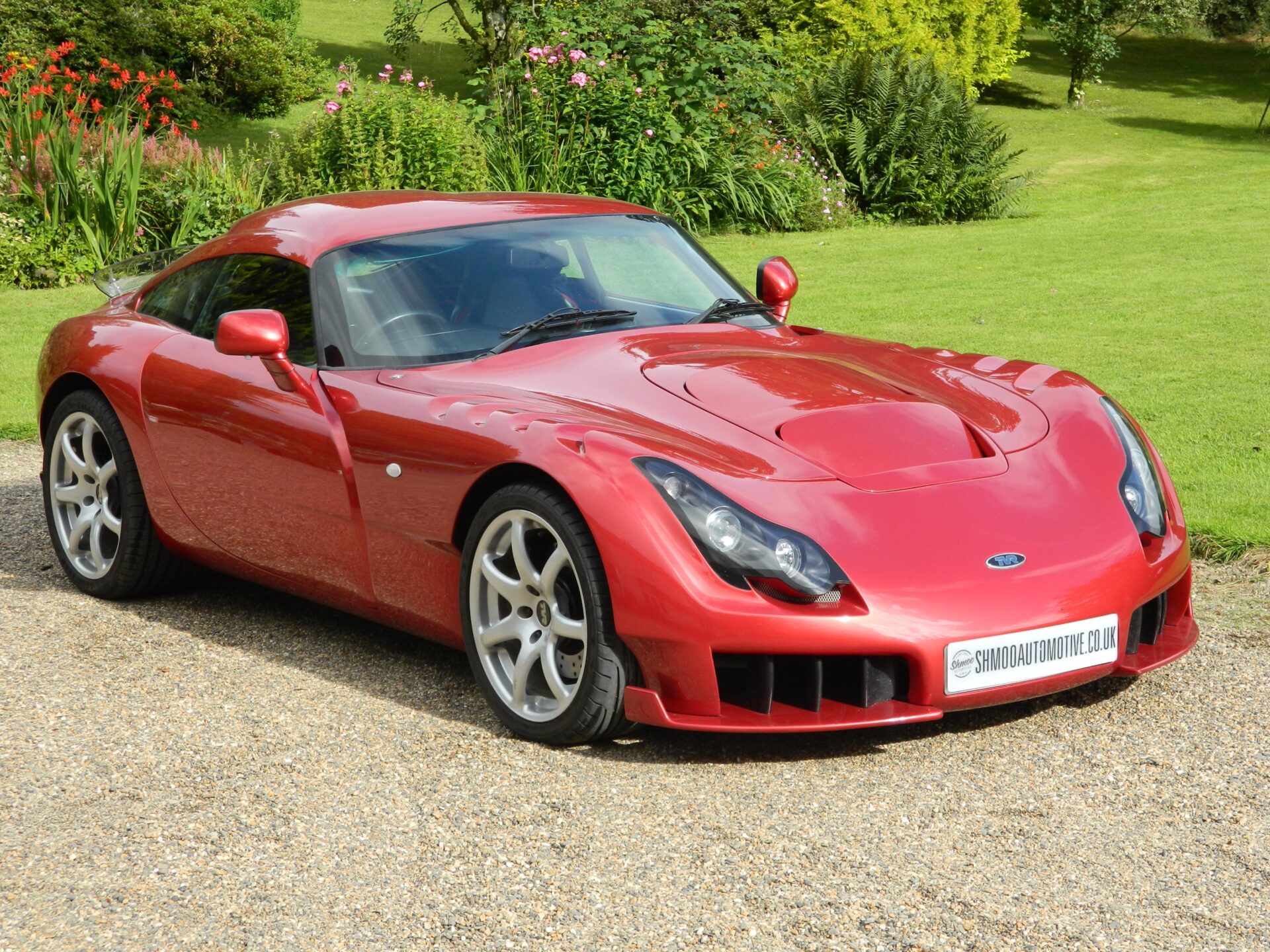 2005 TVR Sagaris - Red Glow Pearl - Black Hide - 9,800 miles. - Shmoo ...