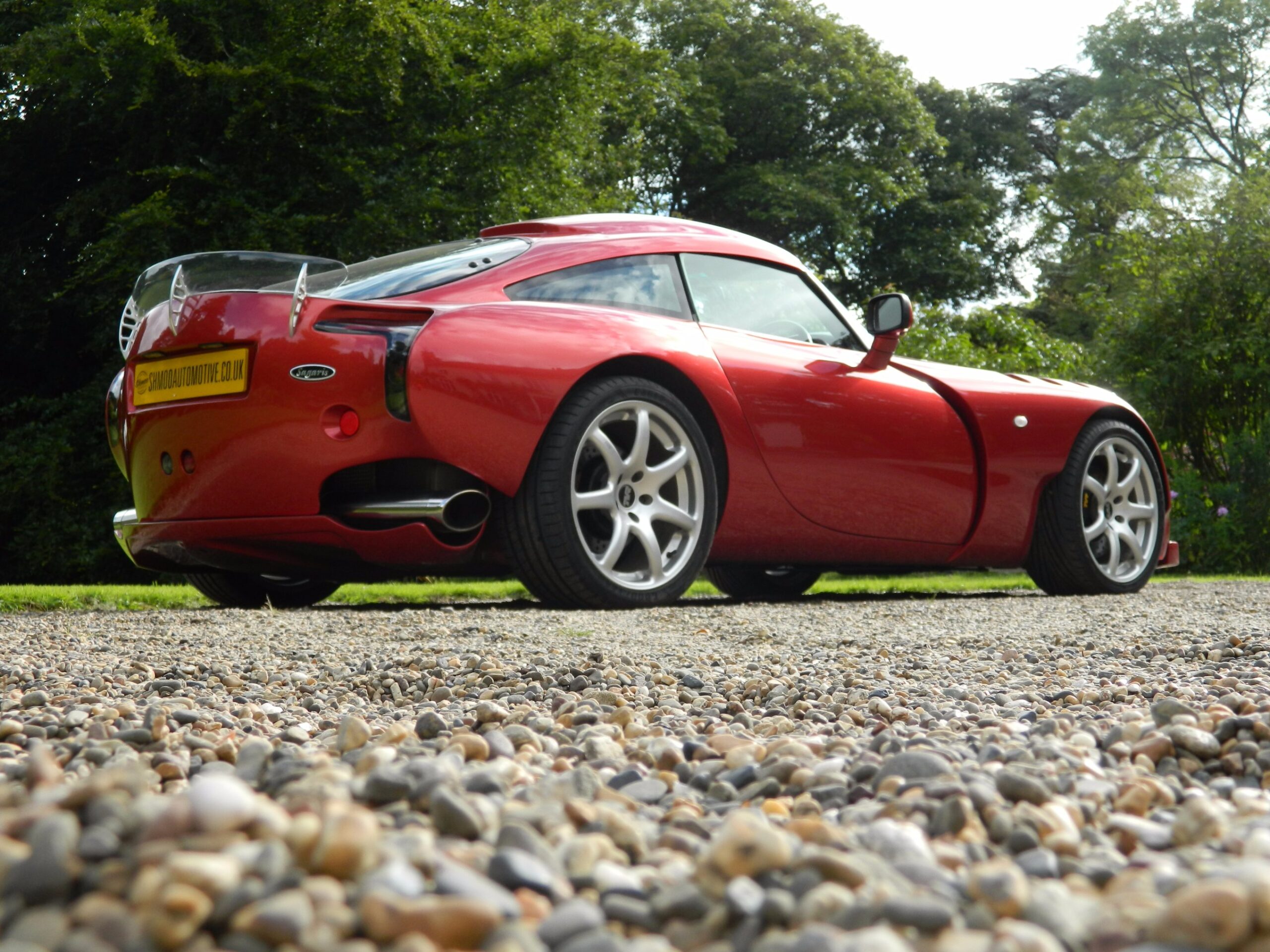 2005 TVR Sagaris - Red Glow Pearl - Black Hide - 9,800 miles. - Shmoo ...