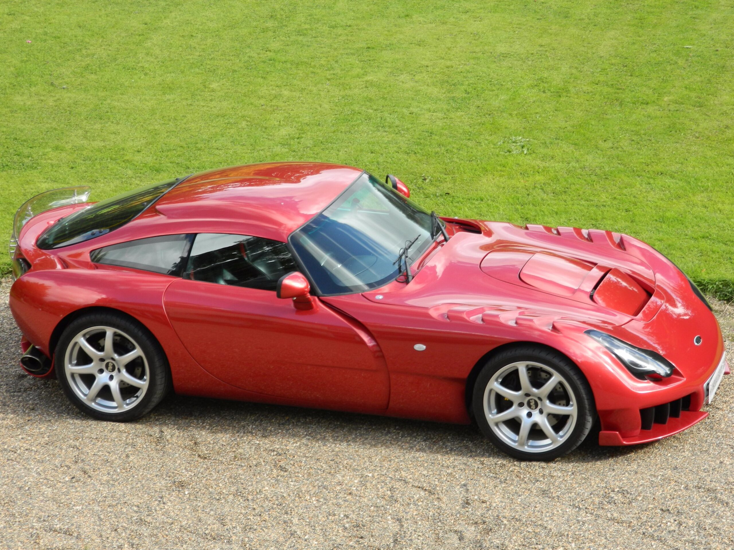 2005 TVR Sagaris - Red Glow Pearl - Black Hide - 9,800 miles. - Shmoo ...